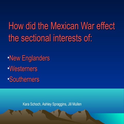 Day 3 Mexican American War | PPT