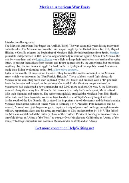 Mexican-American War | PPT | Death, Injury, or Military Conflict ...