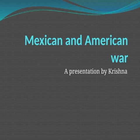 Mexican and American war and its stats.pptx