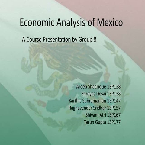 Mexican economy | PPTX