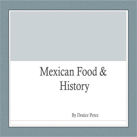Mexicanfood | PPT