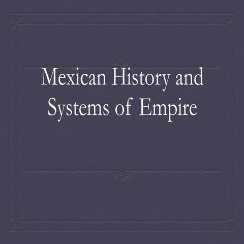 Mexican history pp | PPT