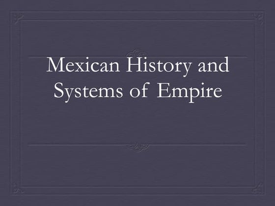 Celebrating Mexican History | PPT