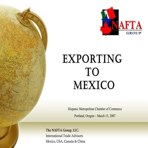 Mexican import requirements | PPT