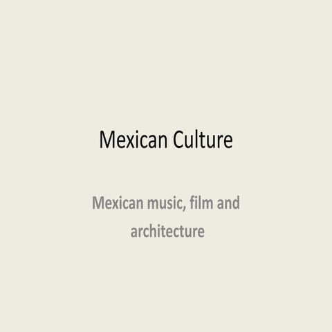 Music of mexico | PDF