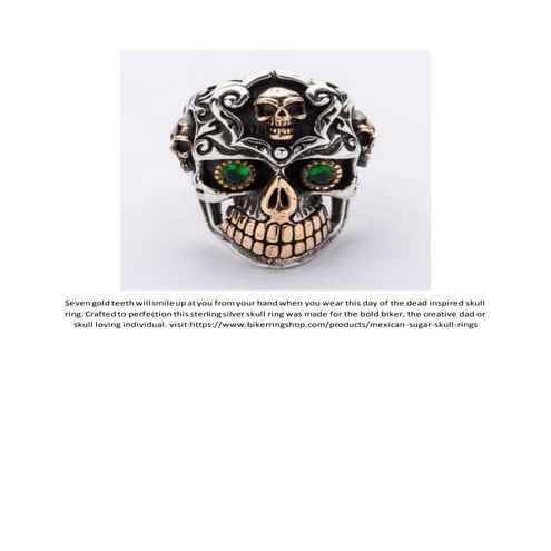 Mexico sugar skull rings | DOCX