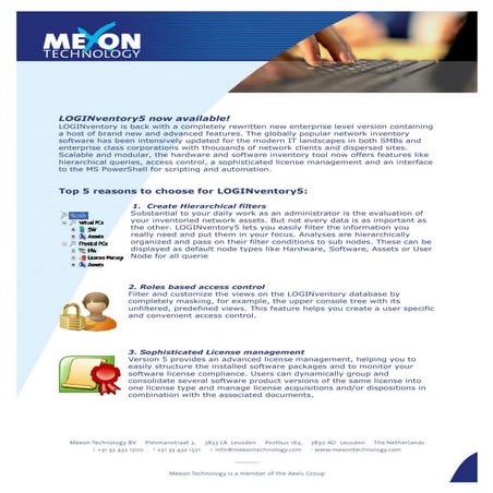 Mexon LOGINventory5 | PDF