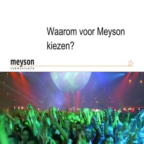 Meyson Communicatie Ppt