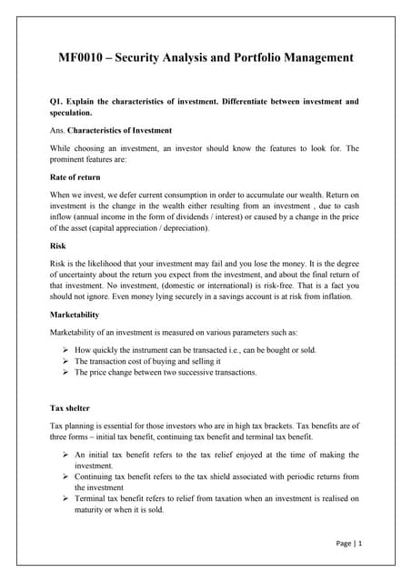 The intelligent investor | PPTX