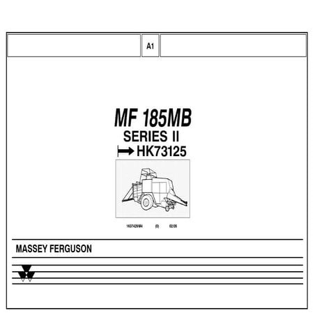 Massey ferguson MF 185MB parts catalog | PDF