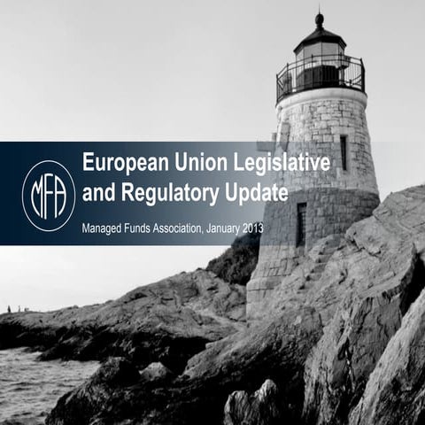 European Union Legislative and Regulatory Update | PPT