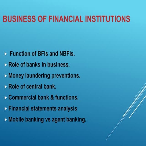 business of financial institute.ppt