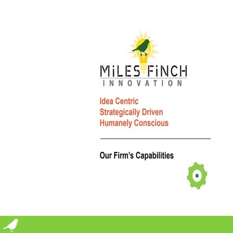 Miles Finch Innovation Capabilities | PPTX