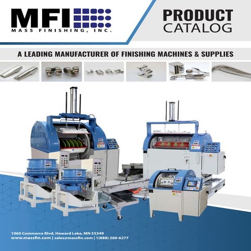 MFI Mass Finishing Equipment and Media | PDF