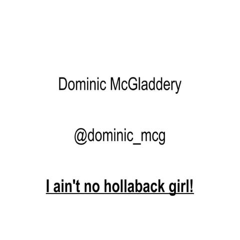 Where's spot? or How to reanimate a corpse. | PPT