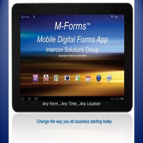 M Forms Sales Presentation | PDF
