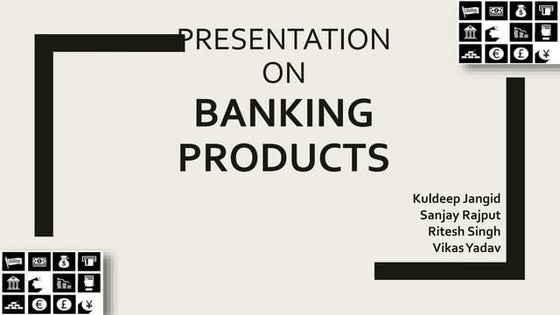 Bank’s products and services | PPT