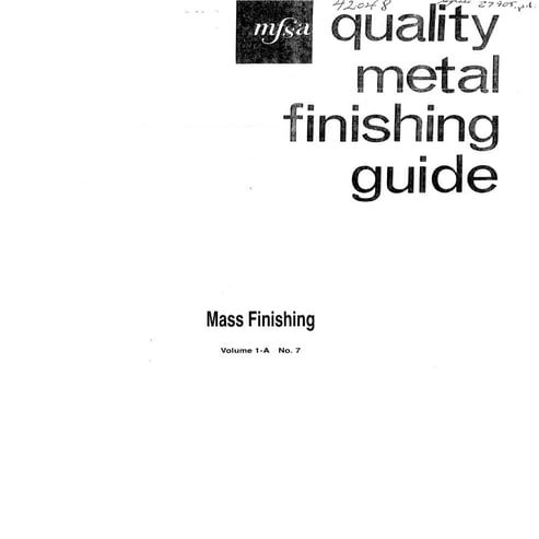 Mfsa quality finishing guide | PDF | Home Improvement | Home & Garden