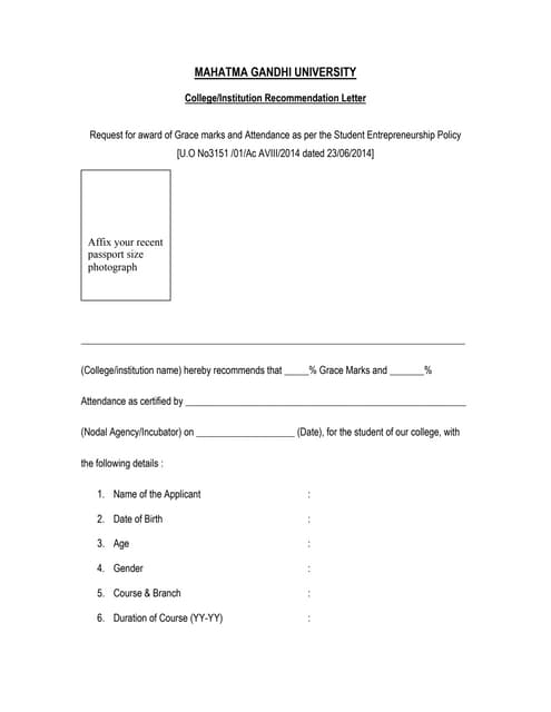ATAL FDP No Objection Certificate Template | DOCX