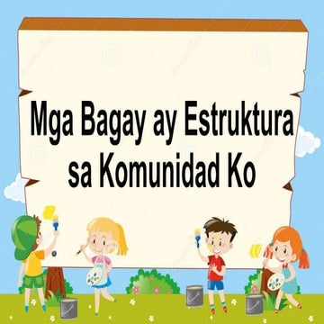 Mga Yamang Tao at Hanapbuhay sa Aking Komunidad | PPTX