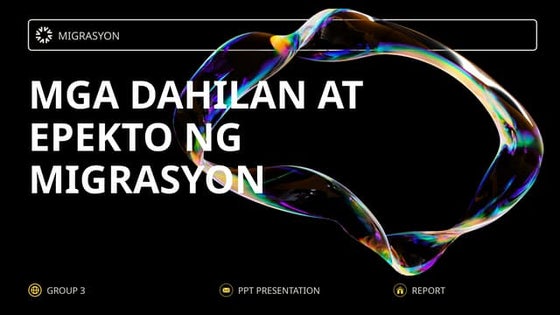 A presentation about "Panitikan Hinggil sa Kahirapan". | PPTX