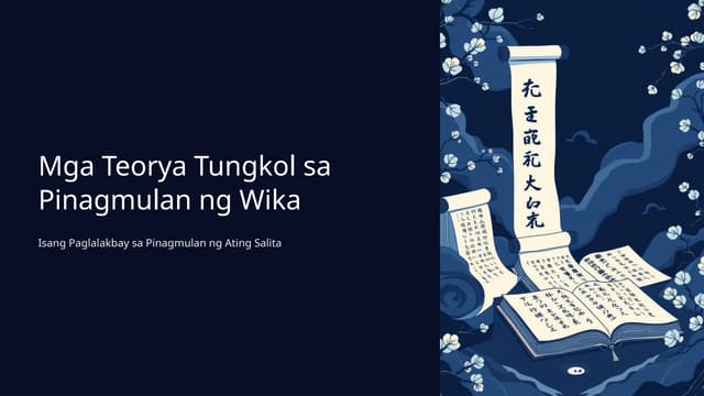 Teorya-ng-Pinagmulan-ng-Wika.ppt