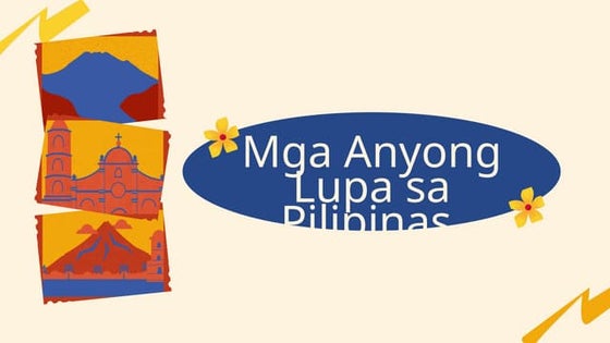 Anyong lupa | PPTX