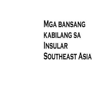 Mga bansang kabilang sa Insular Southeast Asia.pptx