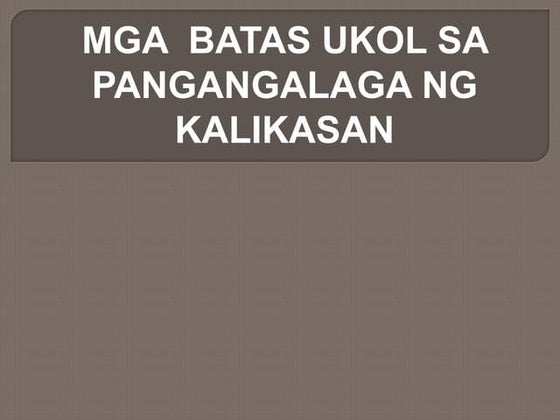 Ang paggawa ng batas | PPTX