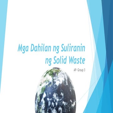 Mga Dahilan ng Suliranin ng Solid Waste.pptx