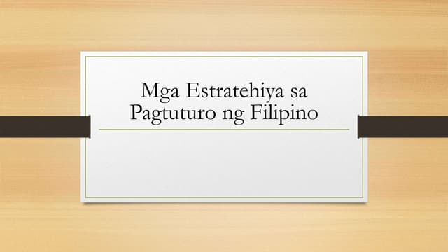 Pamantayan sa pagsulat at pagbigkas ng tula | DOCX