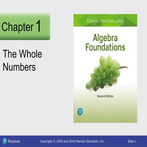 The whole number and operations. Algebra | PPTX