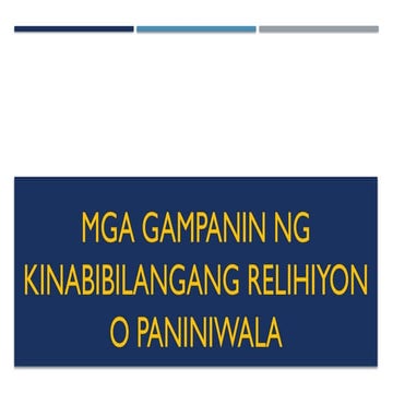 MGA RELIHIYON SA ASYA | PPTX