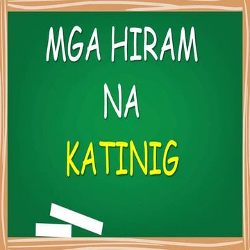 MGA HIRAM NA KATINIG.pptx