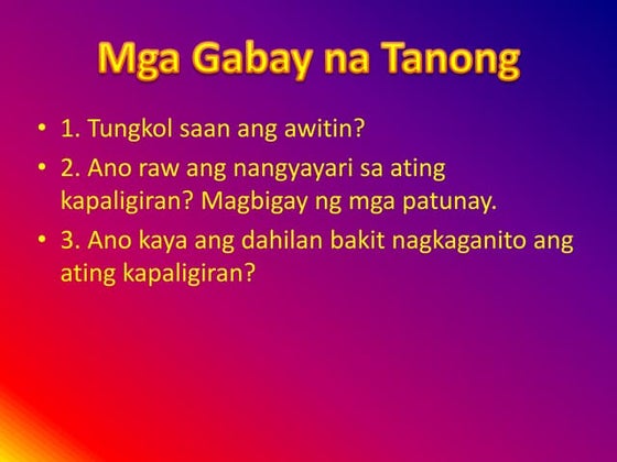 Markahan 1 modyul 1 primaryang sanggunian | PPTX