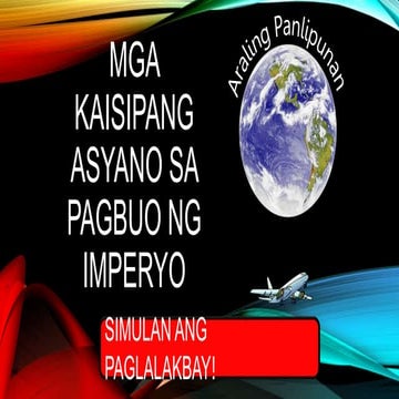 Mga Kaisipang Asyano sa Pagbuo ng Imperyo | PPTX