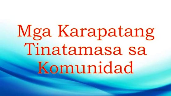 Grade 9 ESP - MODULE 6 | PPT