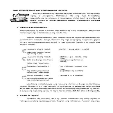 [FILIPINO 8] - Kaugnayang Lohikal | PPTX