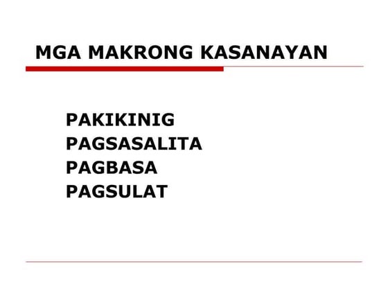 Mga Uri ng Tagapakinig | PPTX