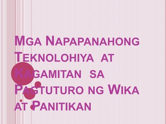 Pangkalahatang format sa pagtukoy ng sanggunian | PPTX