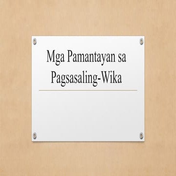 Mga Pamantayan sa Pagsasaling-Wika 10.pptx