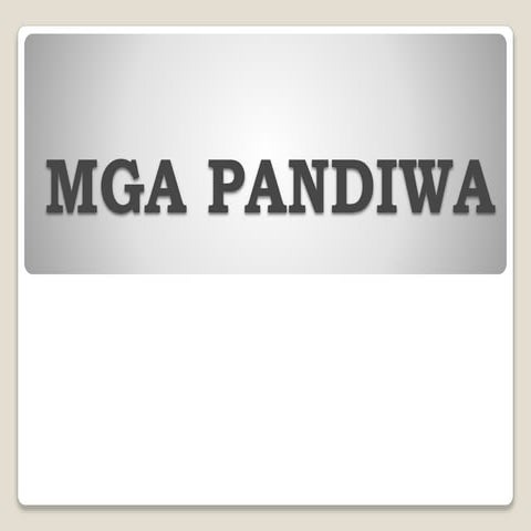 Kaganapan ng pandiwa | PPTX