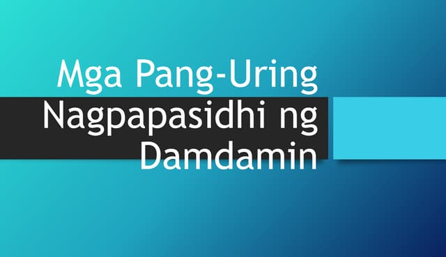 Mga uri ng dulang pantanghalan ayon sa anyo | PPTX