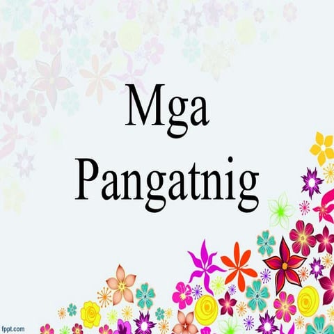 Mga pangatnig | PPTX