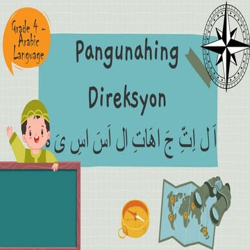 Mga Pangunahing Direksyon sa Wikang Arabic.pptx
