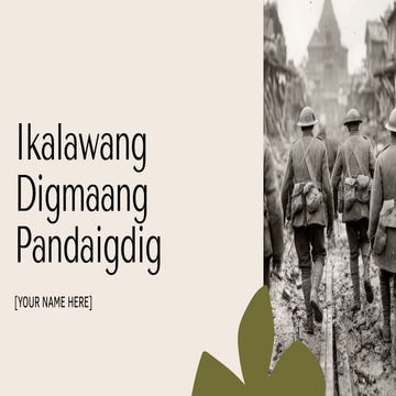 Dahilan, Mahahalagang Pangyayaring Naganap sa Ikalawang Digmaang ...