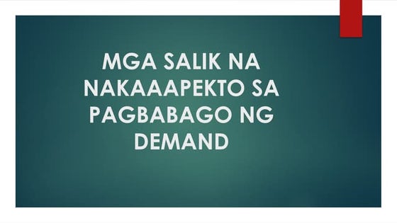 Epekto at solusyon ng implasyon pagobo | PPT