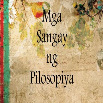 Mga sangay ng pilosopiya | PPTX