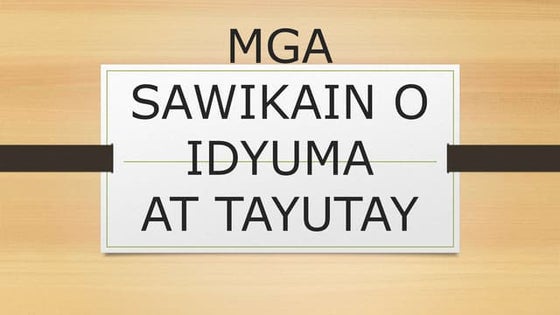 Mga katutubong instrumento ng Pilipinas | PPT