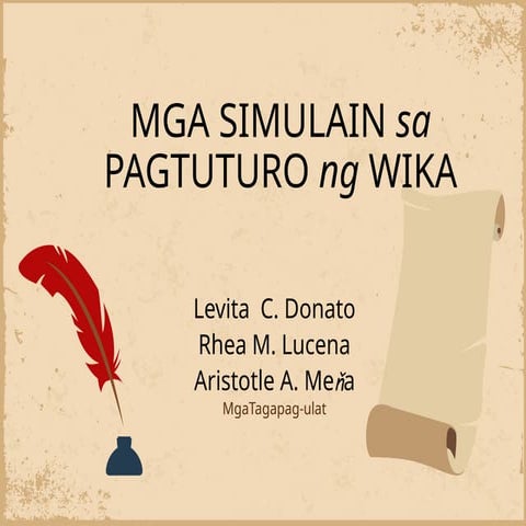Mga Simulain sa Pagtuturo ng Wika 3.pptx
